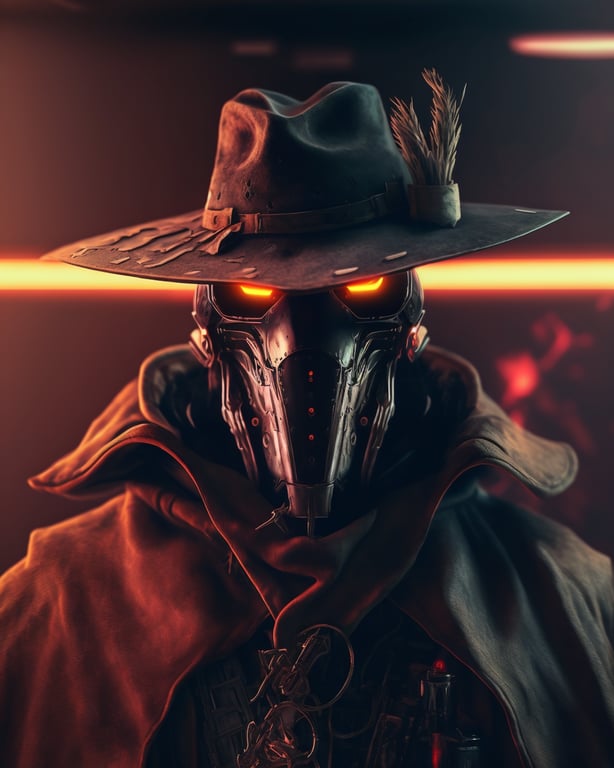 Cyberpunk Plague Doctors #3 by Pete