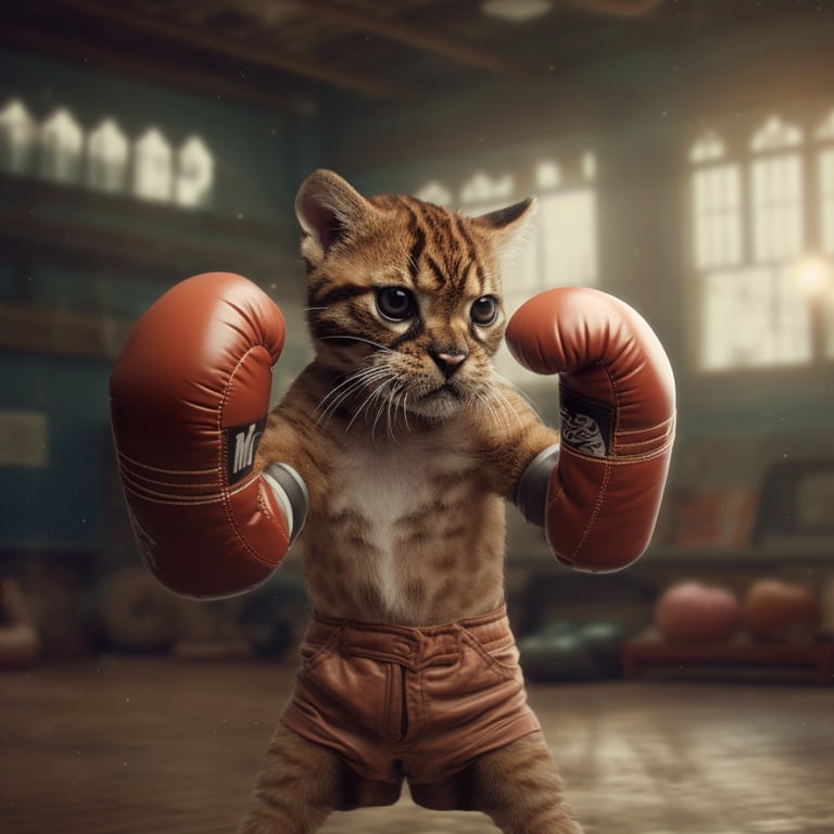 CAT BOXing (part 1) #8 by Jim D