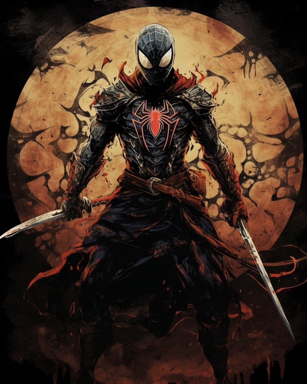 spider man x assassin #1 by Chi-Ming Chen