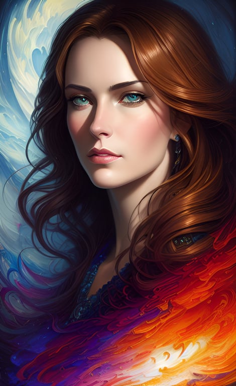 Random Portraits V #7 by AIStandby