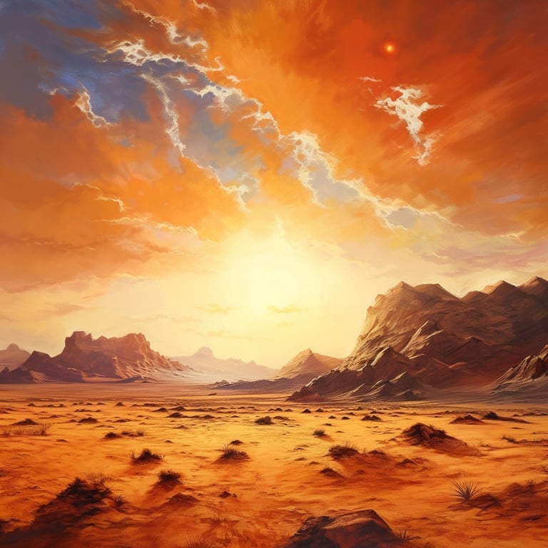 Dramatic Desert #11 by Irina Shamaeva