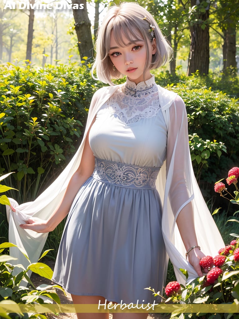 Herbalist by AI Divine Divas