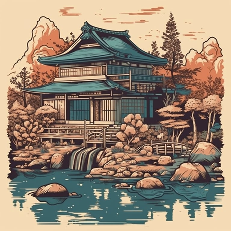 japanese sketch with color #6 by d.S