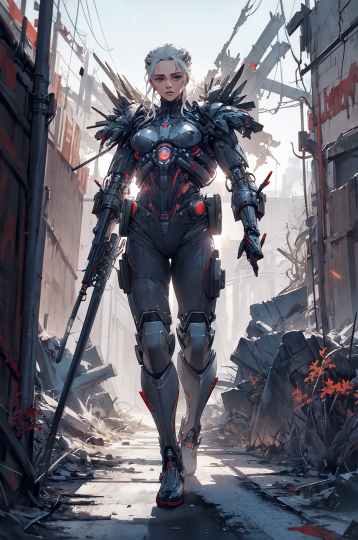 Cyber portraits #5 by Daviko