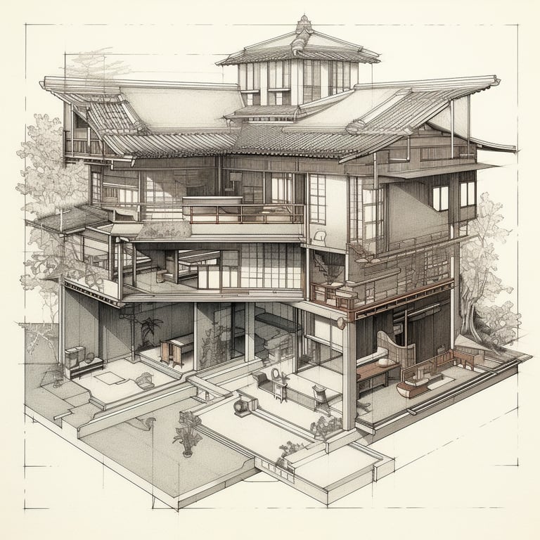 Japanese architecture #13 by d.S
