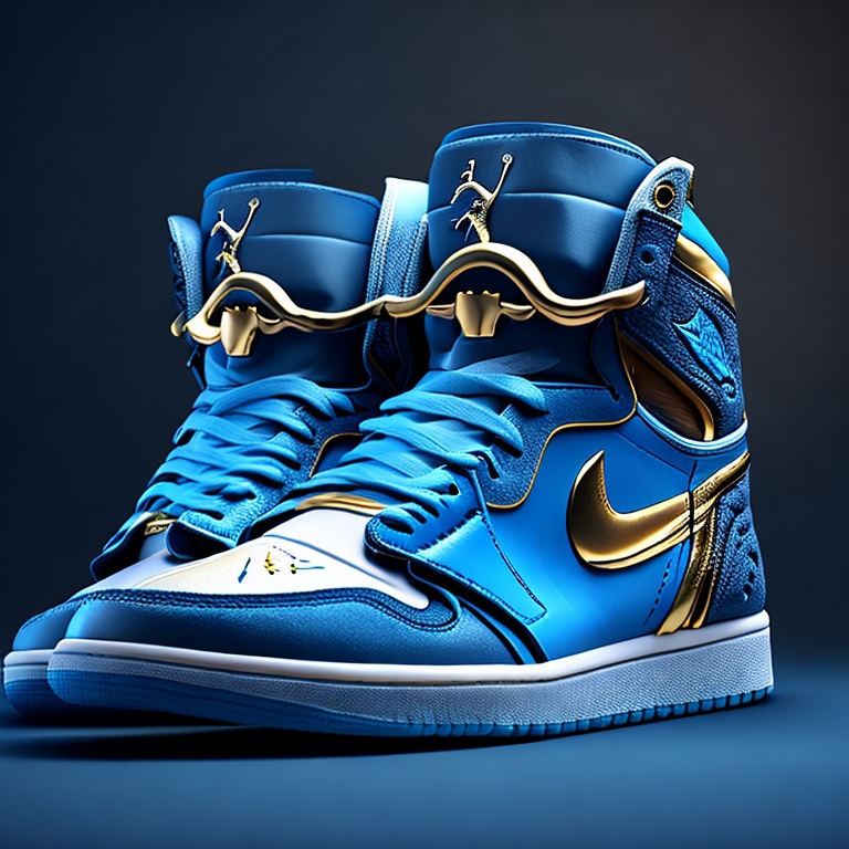 Nike Jordan 1 Concept Shoes #17 by Digital AI Art Studio