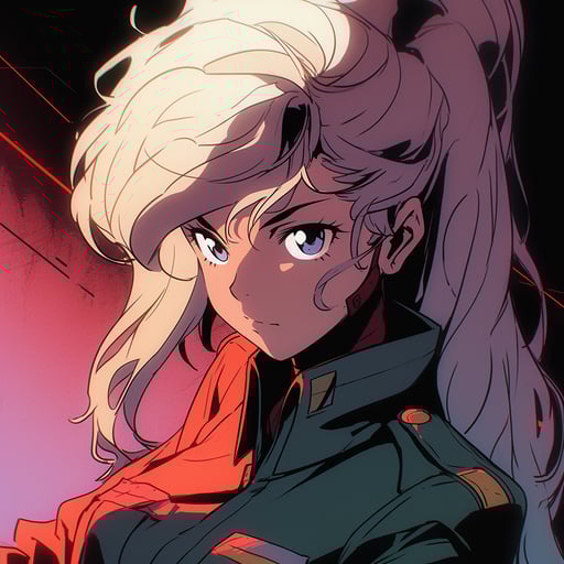 Retro anime vibes by Husam