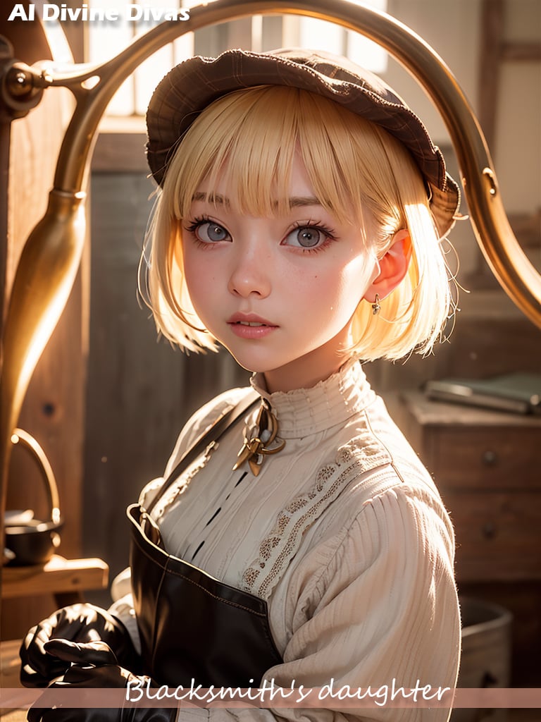 Blacksmith's daughter by AI Divine Divas