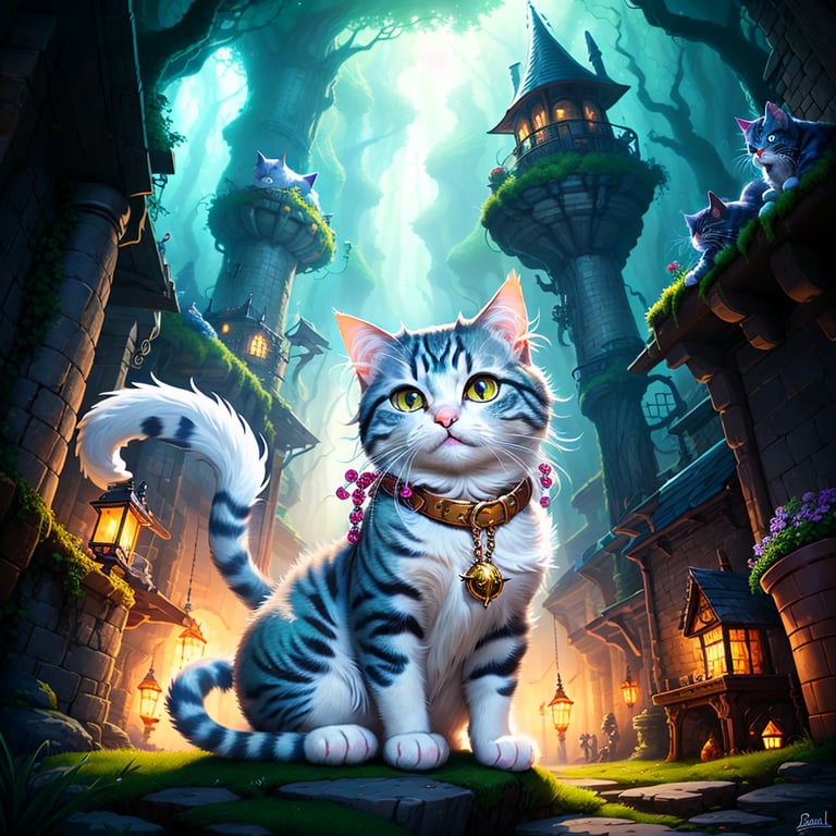 Dark Fantasy Cat | Cats Doing things by SmartCookie24