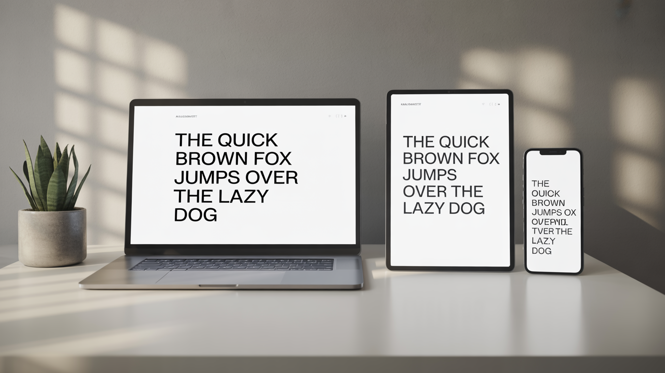 The Ultimate Web Safe Fonts List: Universal CSS Fonts for Your Website - WhatFontIs.com Playground
