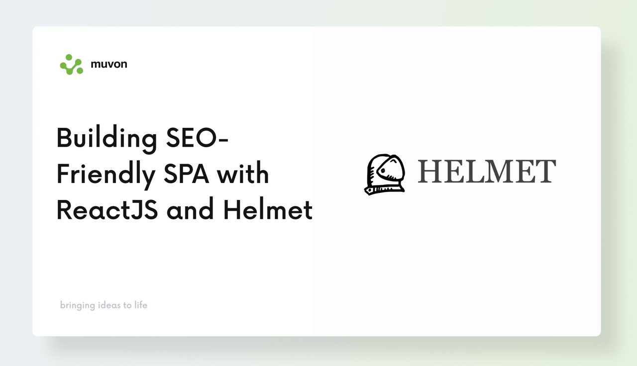 Building SEO-Friendly Single Page Applications (SPAs) with ReactJS. | Muvon Building SEO-Friendly Single Page Applications (SPAs) with ReactJS. | Muvon