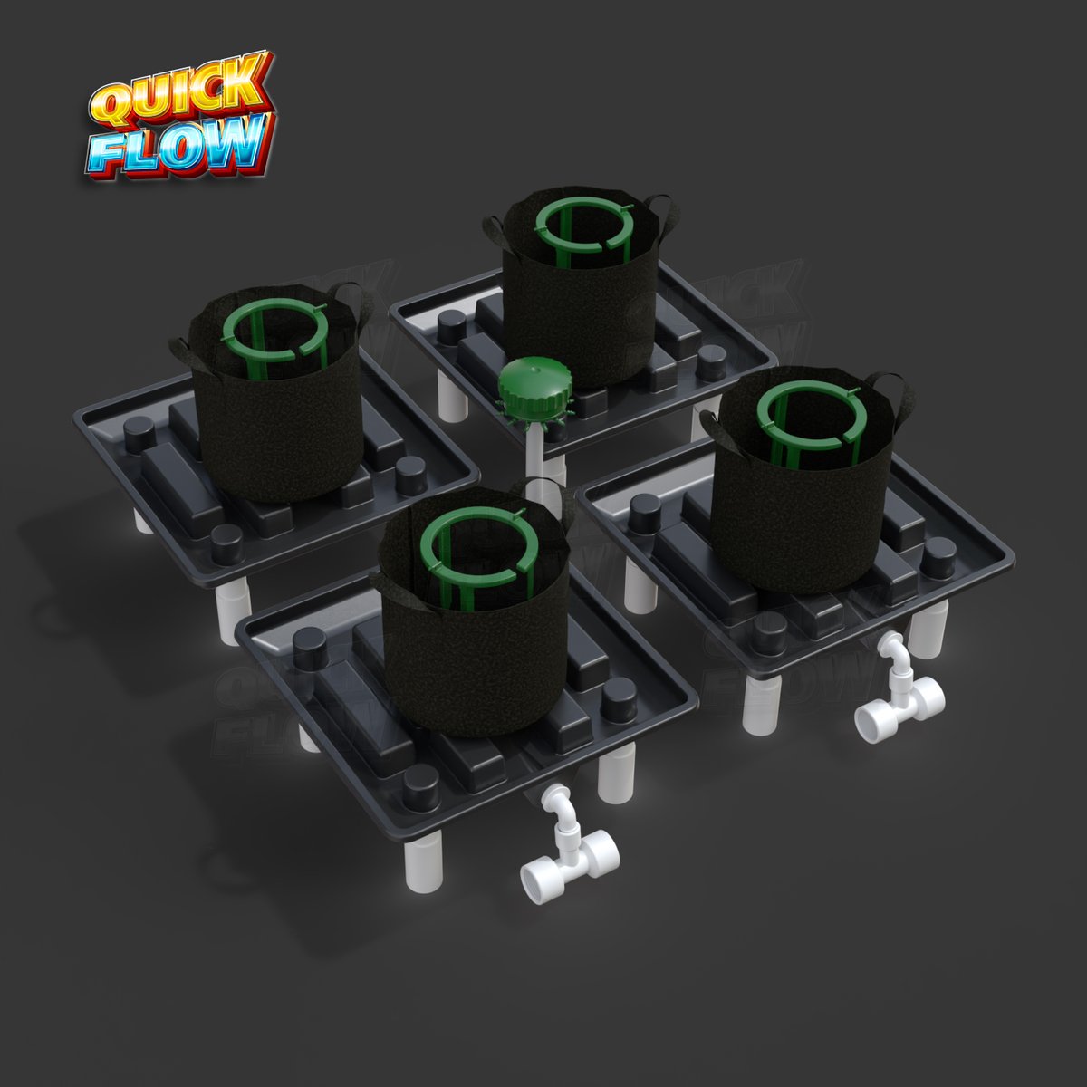 Drip Ring แหวนหยดน้ำ รดน้ำต้นไม้อัตโนมัติ - GrowStuff Shop อุปกรณ์ปลูกต้นไม้