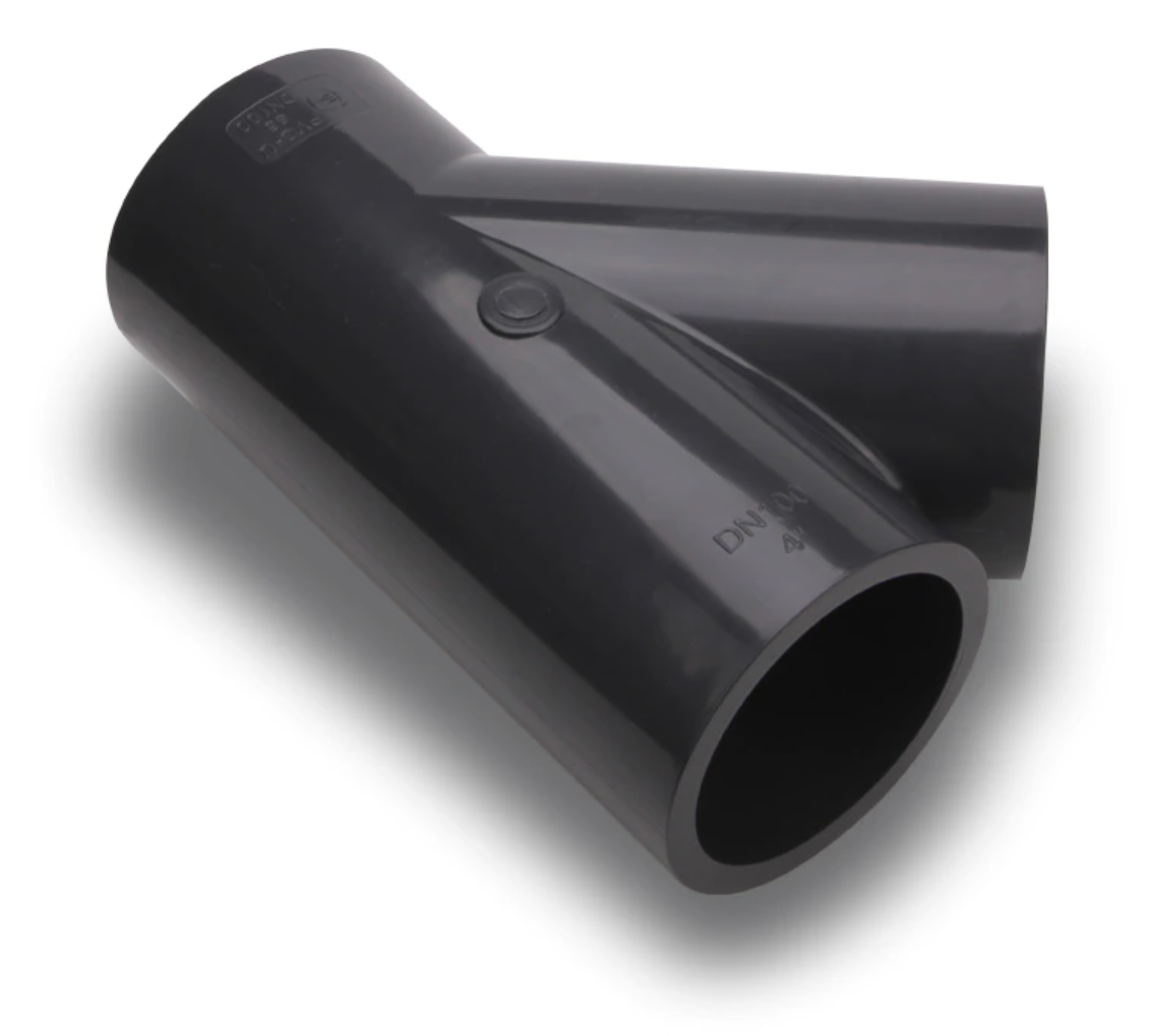 ข้อต่อ Y Tee | Y Type Tee (ท่อ UPVC) - GrowStuff Shop อุปกรณ์ปลูกต้นไม้