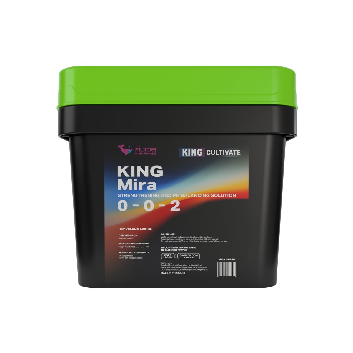 KING Mira สารอาหารเสริมกิ่งก้านใบหนา ทนร้อน | KING WHALE - GrowStuff ...