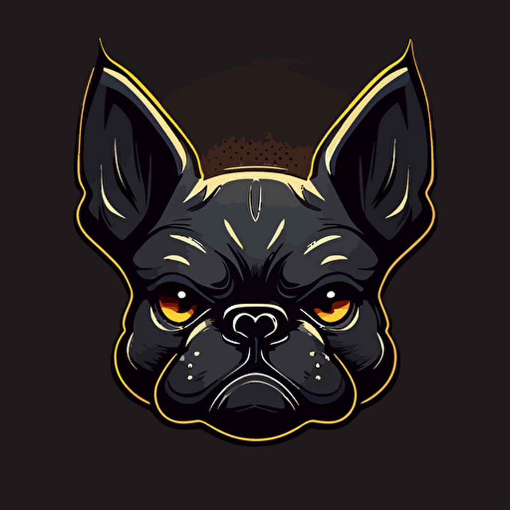 Angry French Bulldog