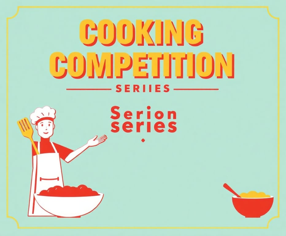Culinary Showdown Poster | GetSite