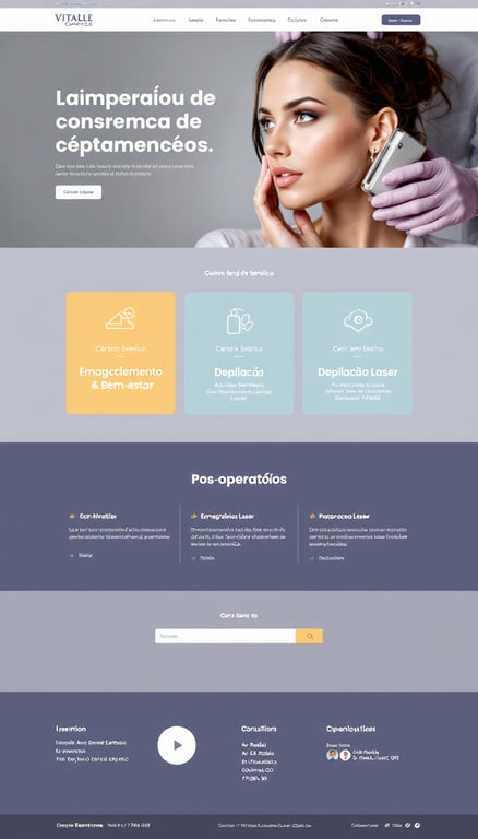 Vitalle Centro Estético - Site Simples e Atraente | GetSite.ai Vitalle Centro Estético - Site Simples e Atraente | GetSite.ai