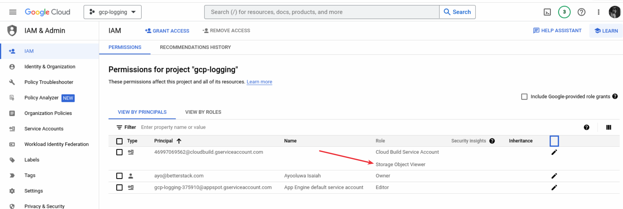 Google Cloud Platform Logging with a Practical Example | Better Stack ... Google Cloud Platform Logging with a Practical Example | Better Stack ...