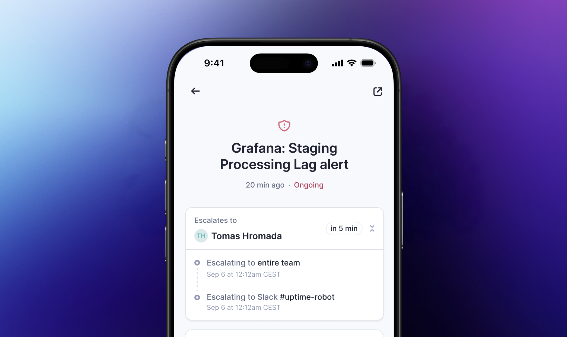 Changelog: Request cover & Escalate to next person | Better Stack - Press
