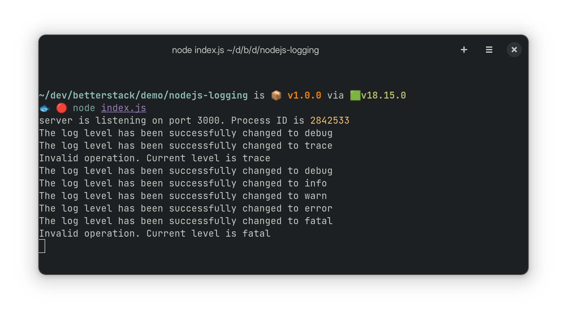 How to Change Log Levels Dynamically at Runtime | Better Stack Community How to Change Log Levels Dynamically at Runtime | Better Stack Community