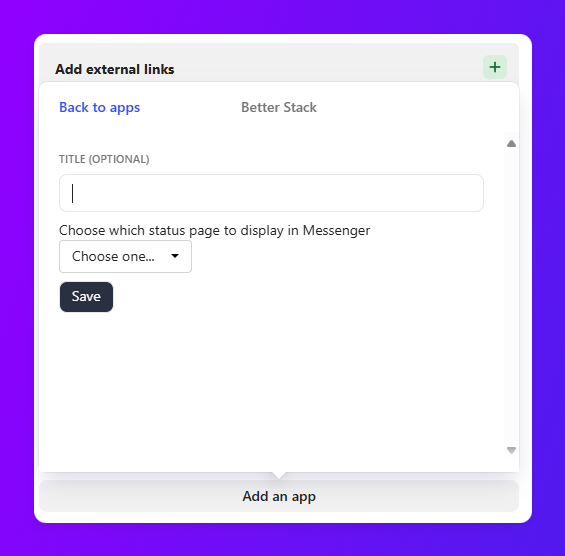 Intercom & Better Stack integration | Better Stack Documentation