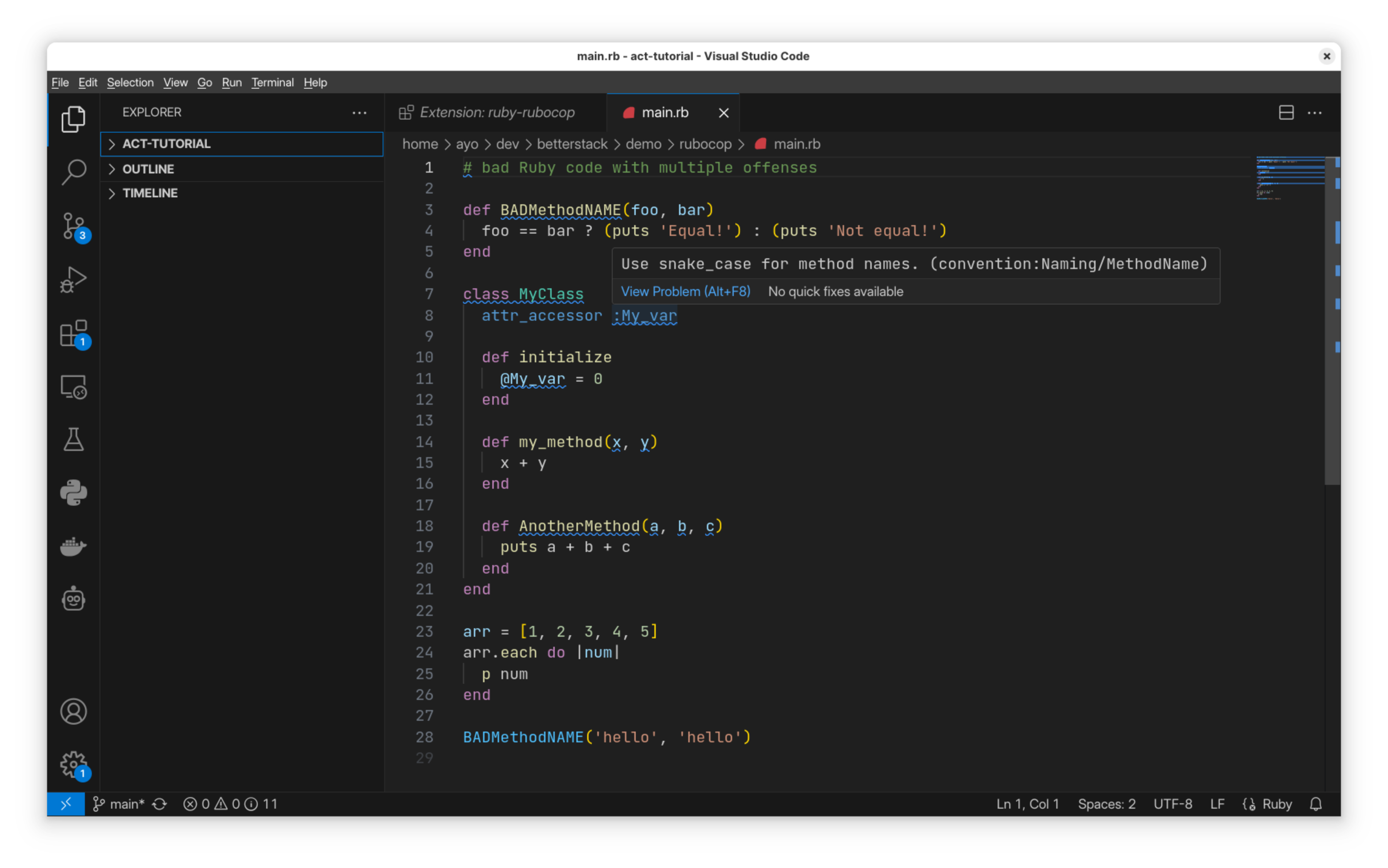Using Rubocop For Effective Ruby Code Linting Better Stack Community