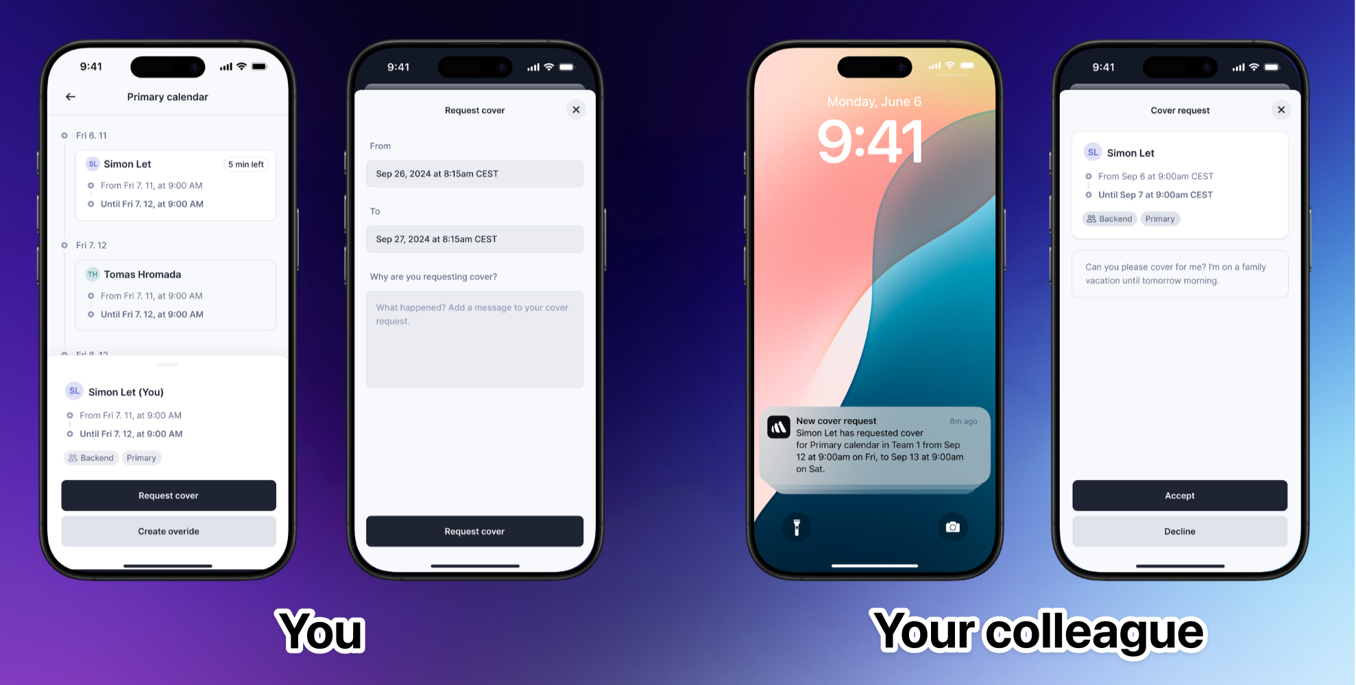 Changelog: Request cover & Escalate to next person | Better Stack - Press