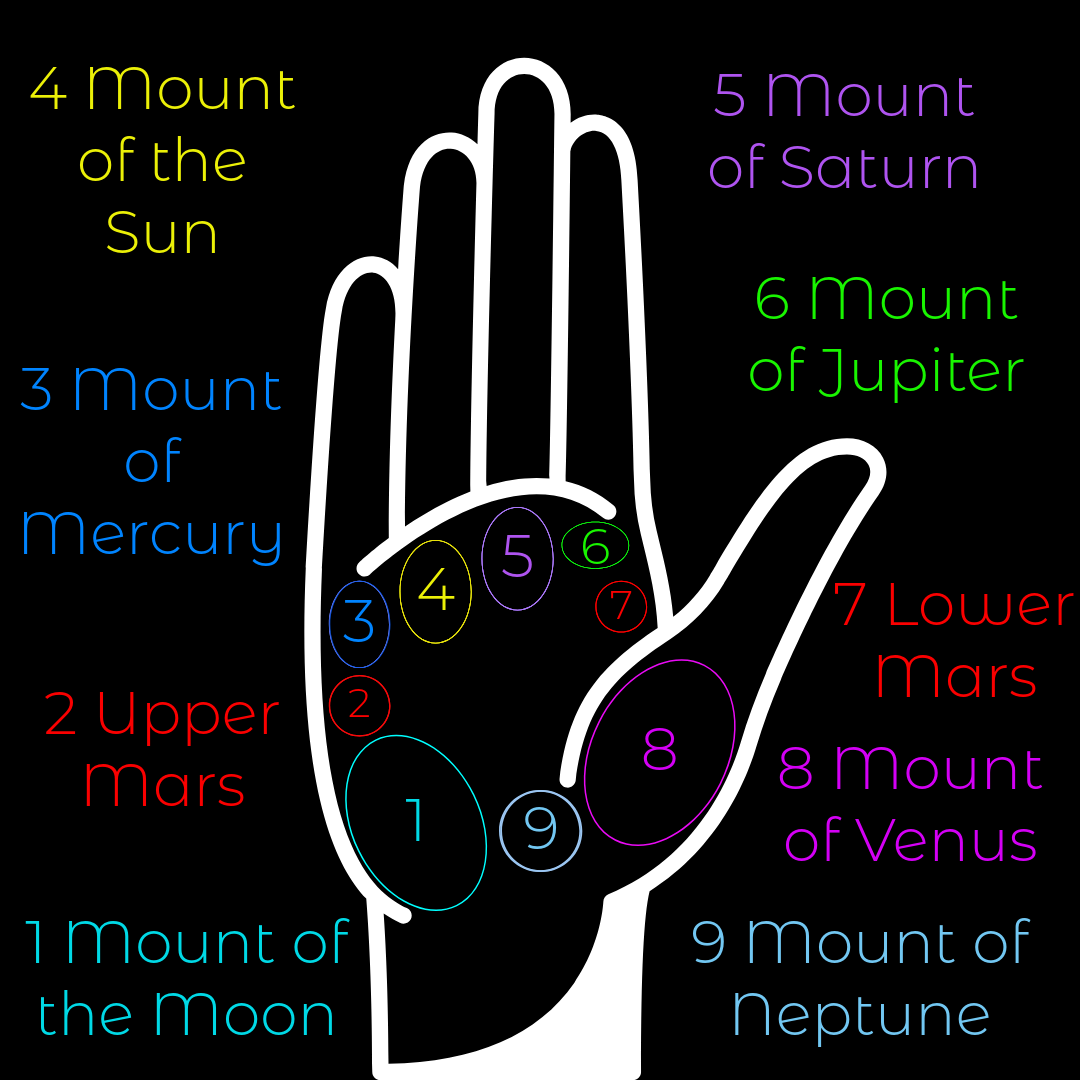 Interpreting the Mounts of the Palm