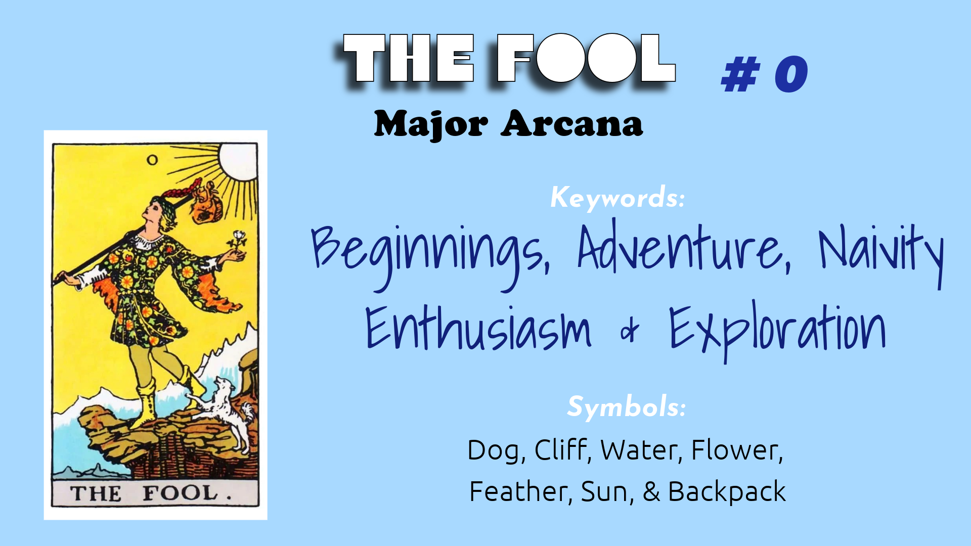 Analyzing Tarot Cards: The Fool