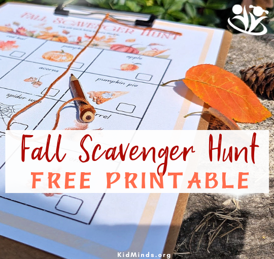 The Best & Most Fun Fall Scavenger Hunt (Free PDF) | KidMinds