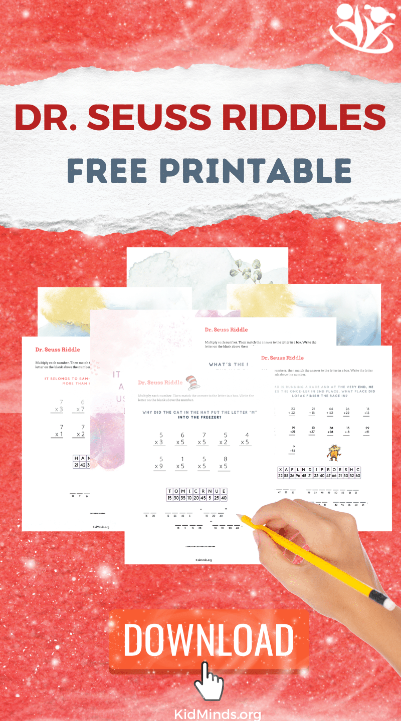 The Best Dr. Seuss Riddles for Kids (Free PDF) | KidMinds