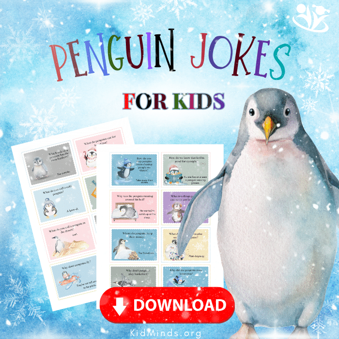 The Best Penguin Jokes for Kids (Free PDF) | KidMinds