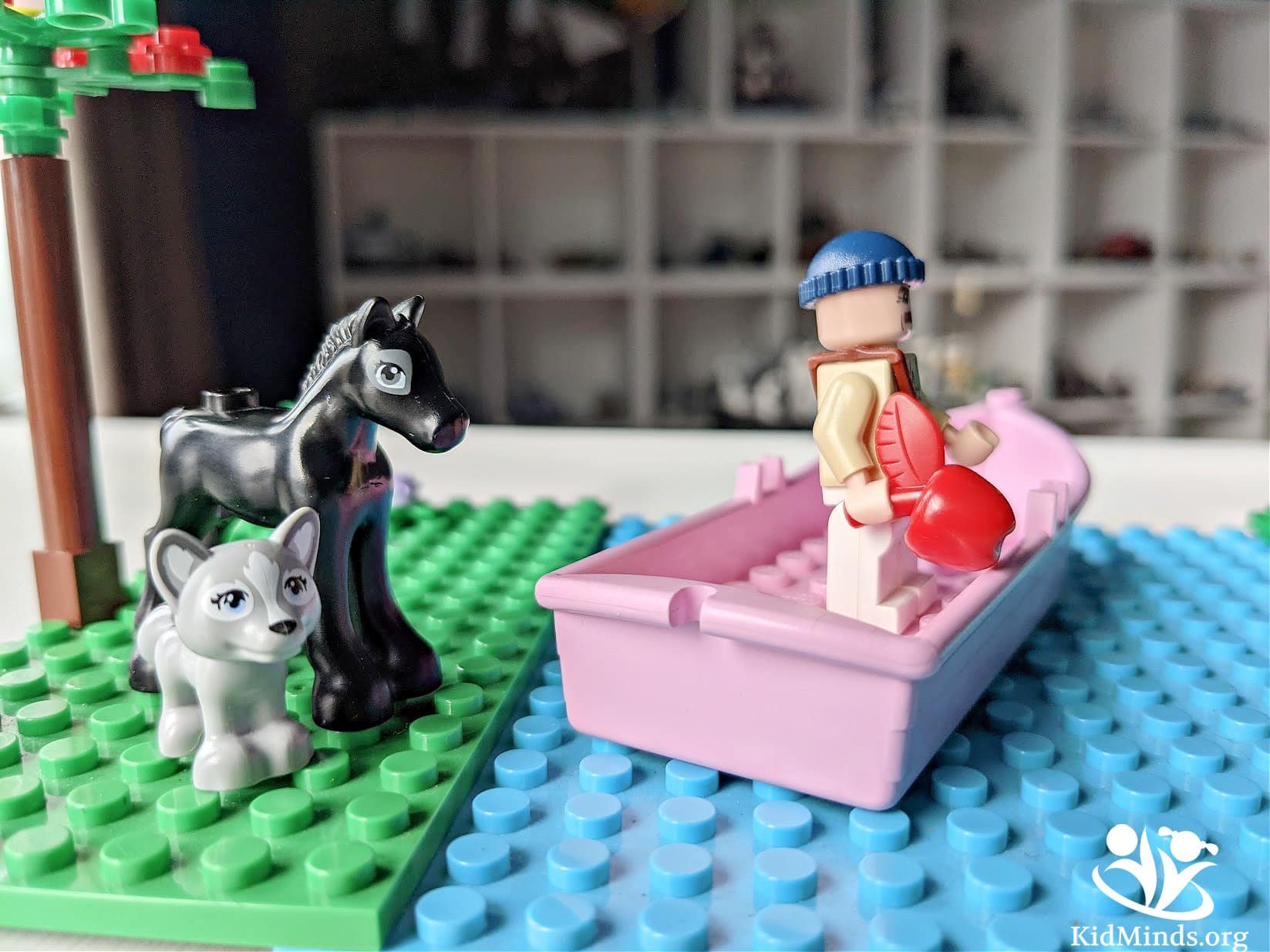 Old Logic Puzzle and LEGO Challenge for Johnny Appleseed Day | KidMinds