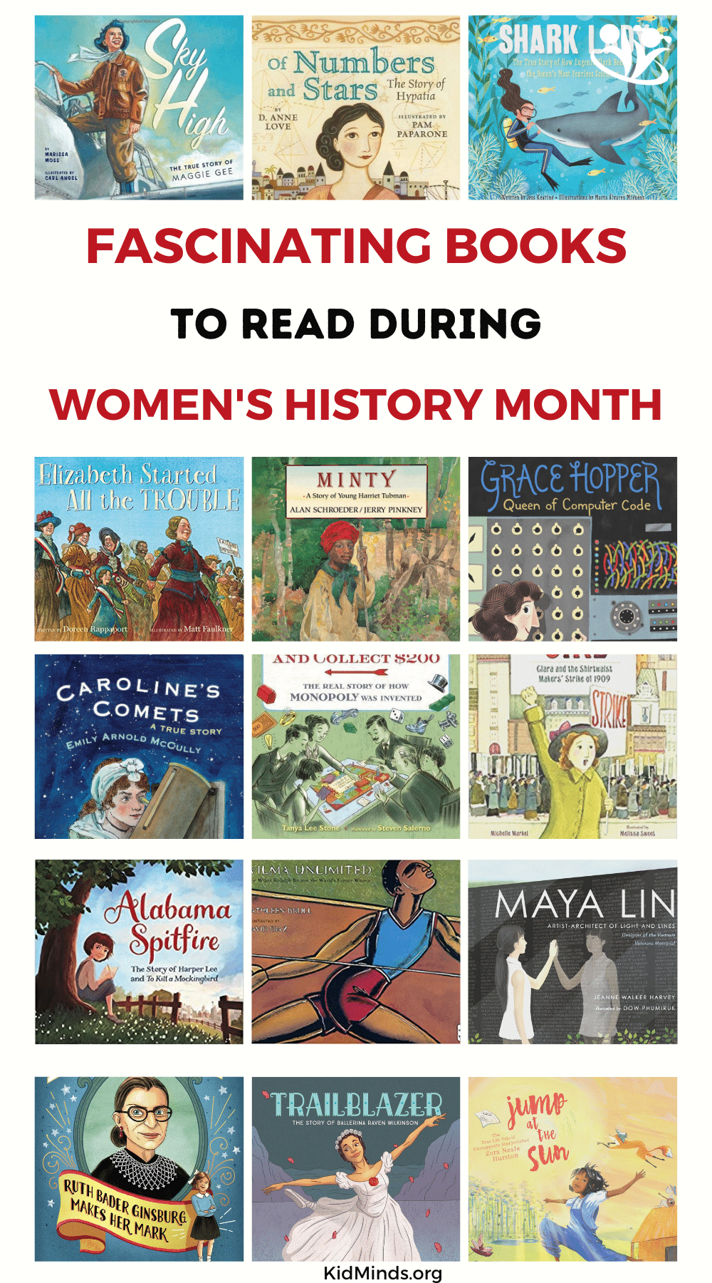 The Most Fascinating Women’s History Month Books | KidMinds