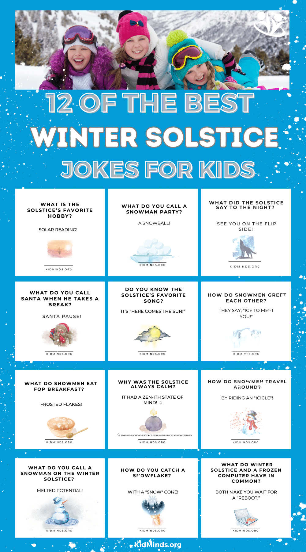 The Best Winter Solstice Jokes (Free PDF) | KidMinds