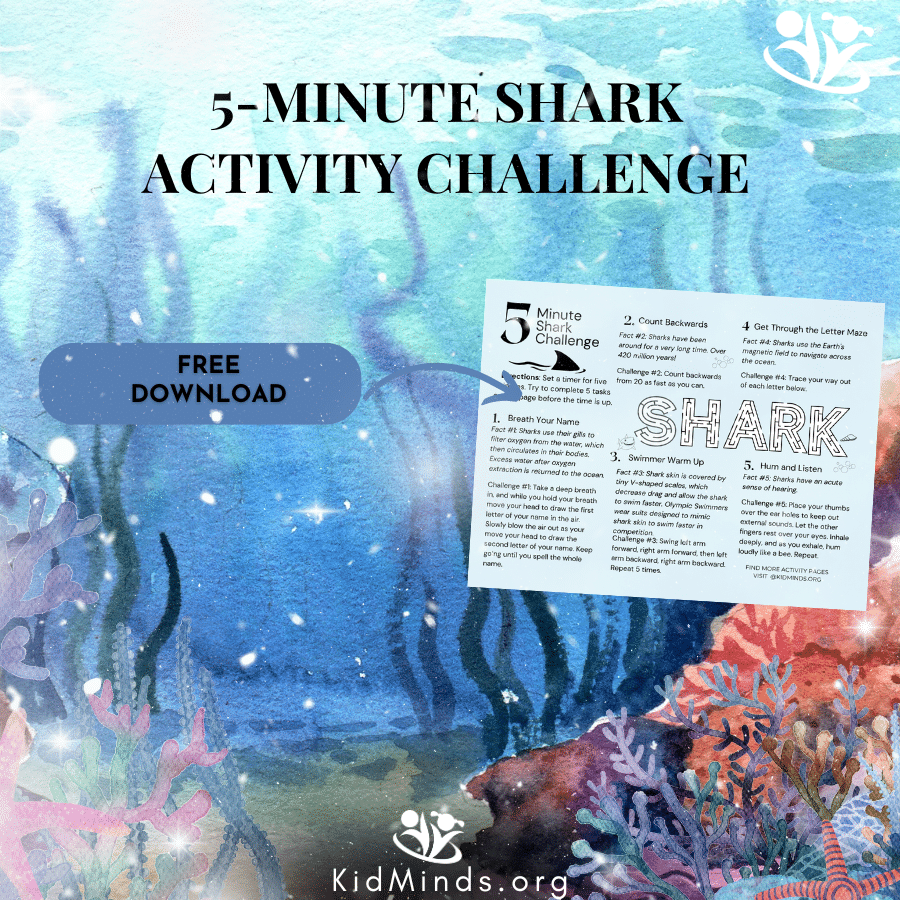 The Best 5-Minute Shark Challenge for Kids (Free) | KidMinds