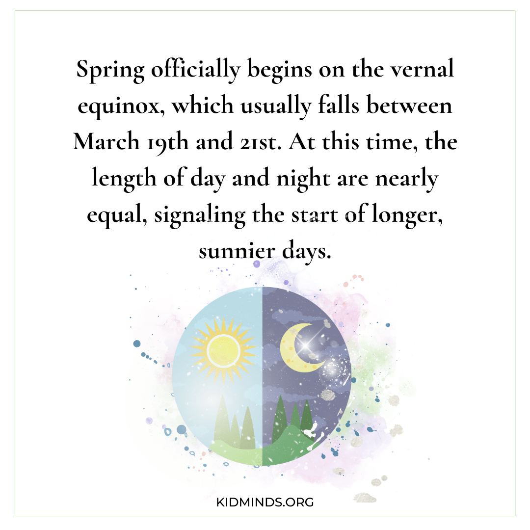 The Best Facts about Spring for Kids (Free PDF) | KidMinds
