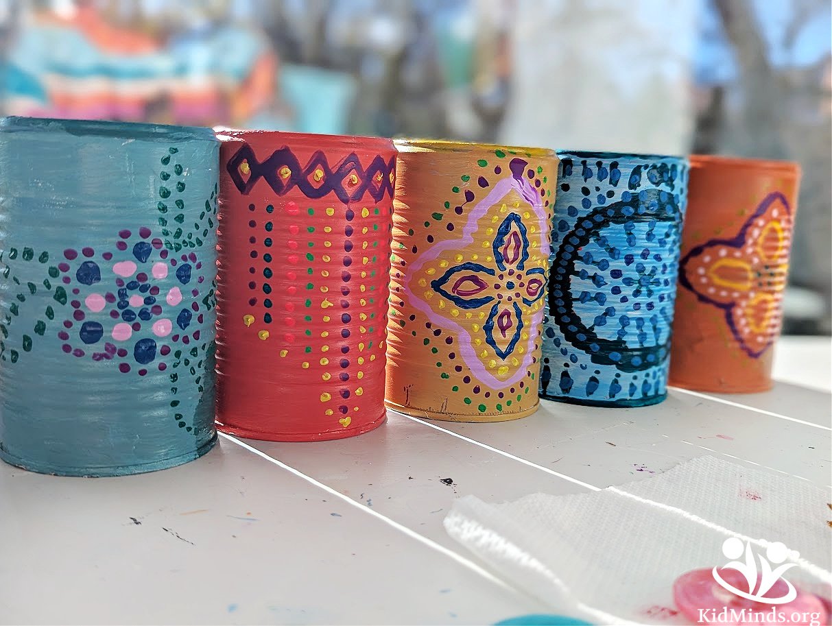 How to Make Awesome Tin Can Wind Chimes | KidMinds