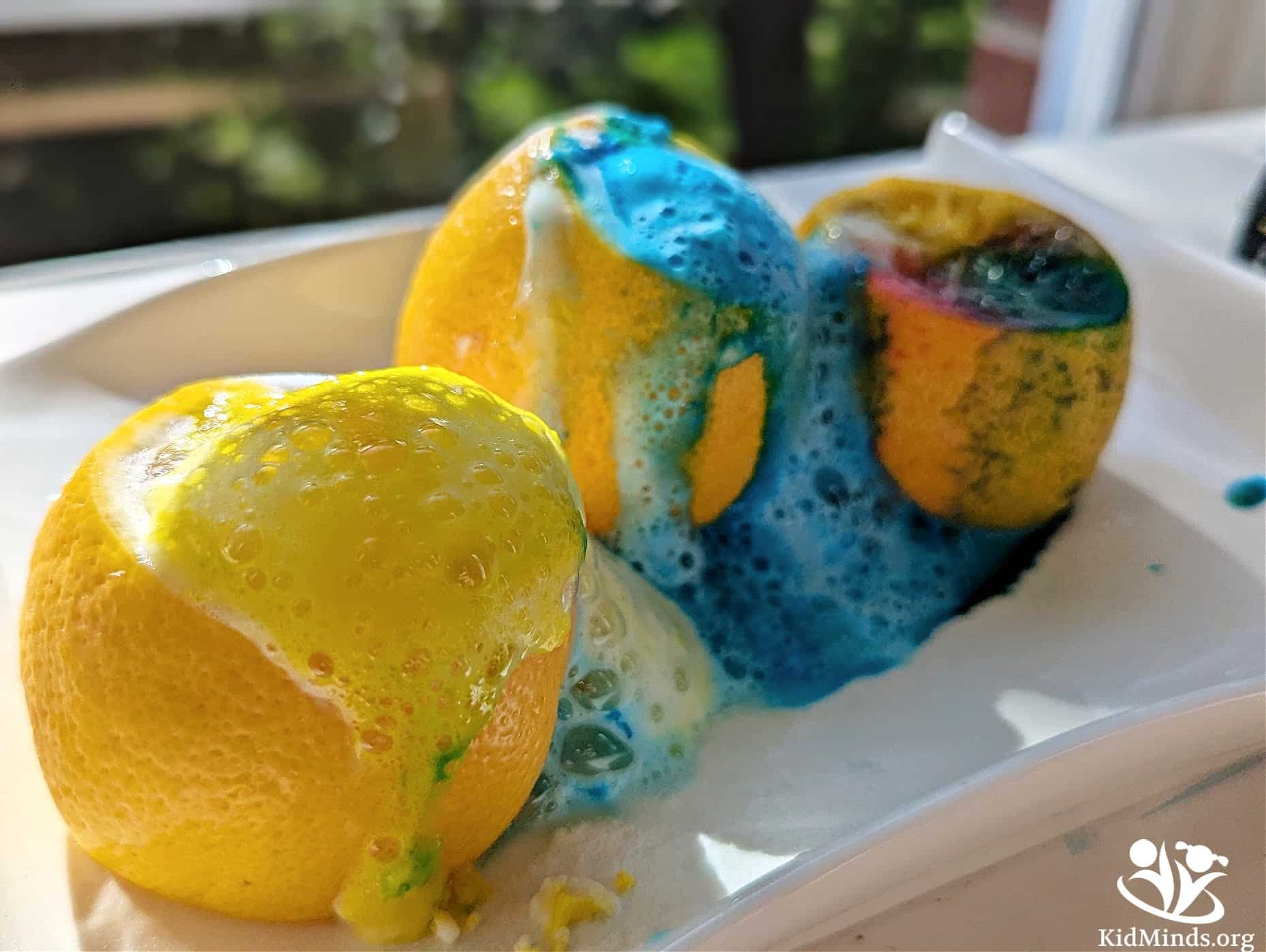 How to Make a Lemon Volcano (+ Printables) | KidMinds