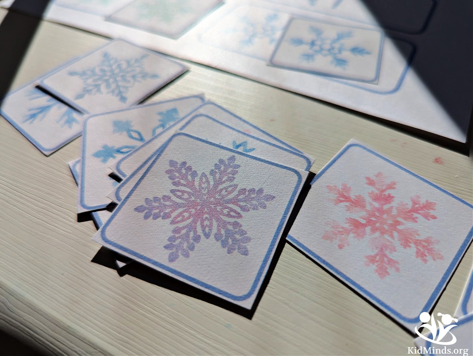 The Best Snowflakes Matching Game (Free PDF) | KidMinds