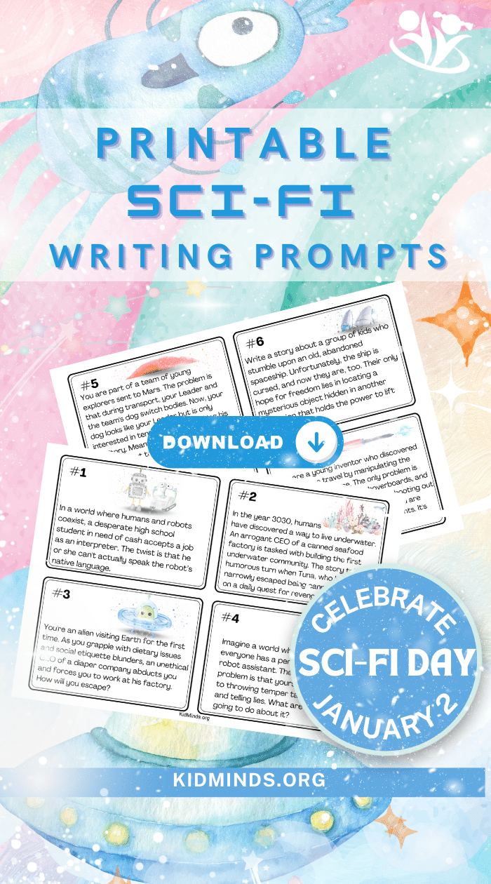 The Best Sci-Fi Prompts for Kids (Free PDF) | KidMinds
