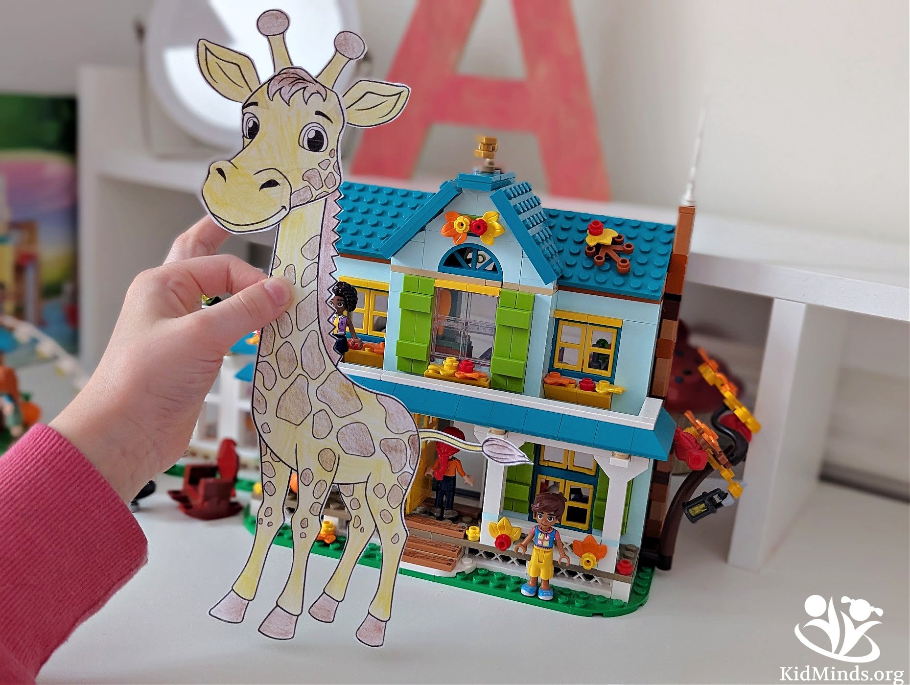 The Best Giraffe Cut-and-Paste Craft – Free PDF | KidMinds