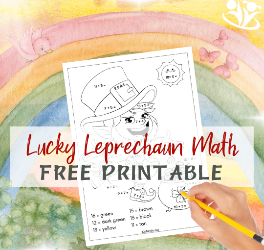 The Best Lucky Leprechaun Math for Kids (Free PDF) | KidMinds