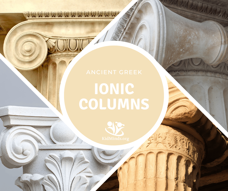 How to Make Ancient Greek Ionic Columns (Free PDF) | KidMinds