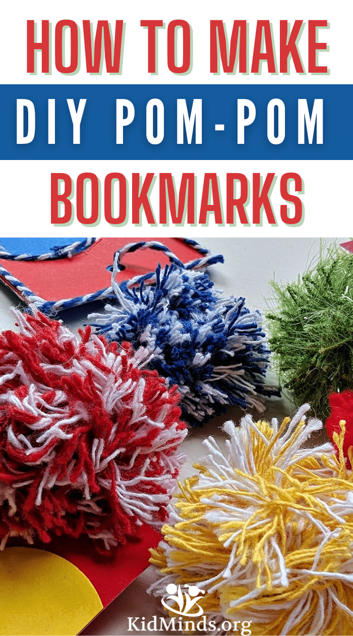 How to Make Baker’s Twine Pom Pom Bookmarks | KidMinds