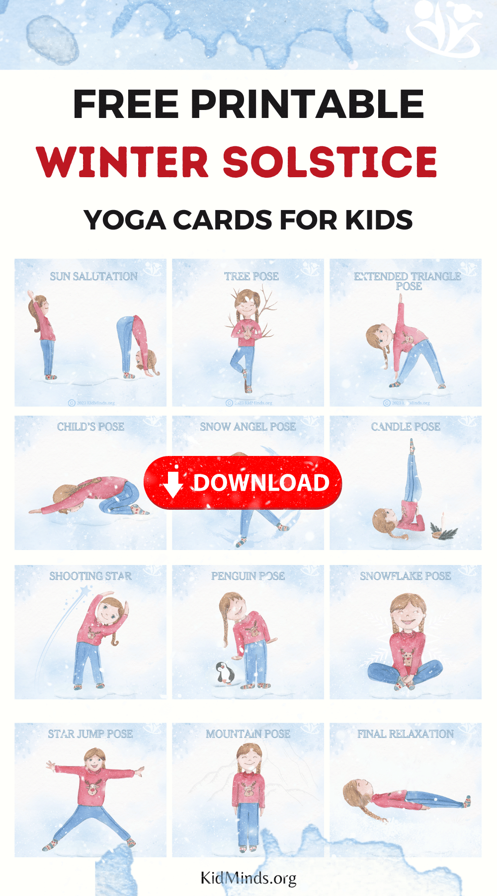 The Best Winter Solstice Yoga for Kids (Free) | KidMinds