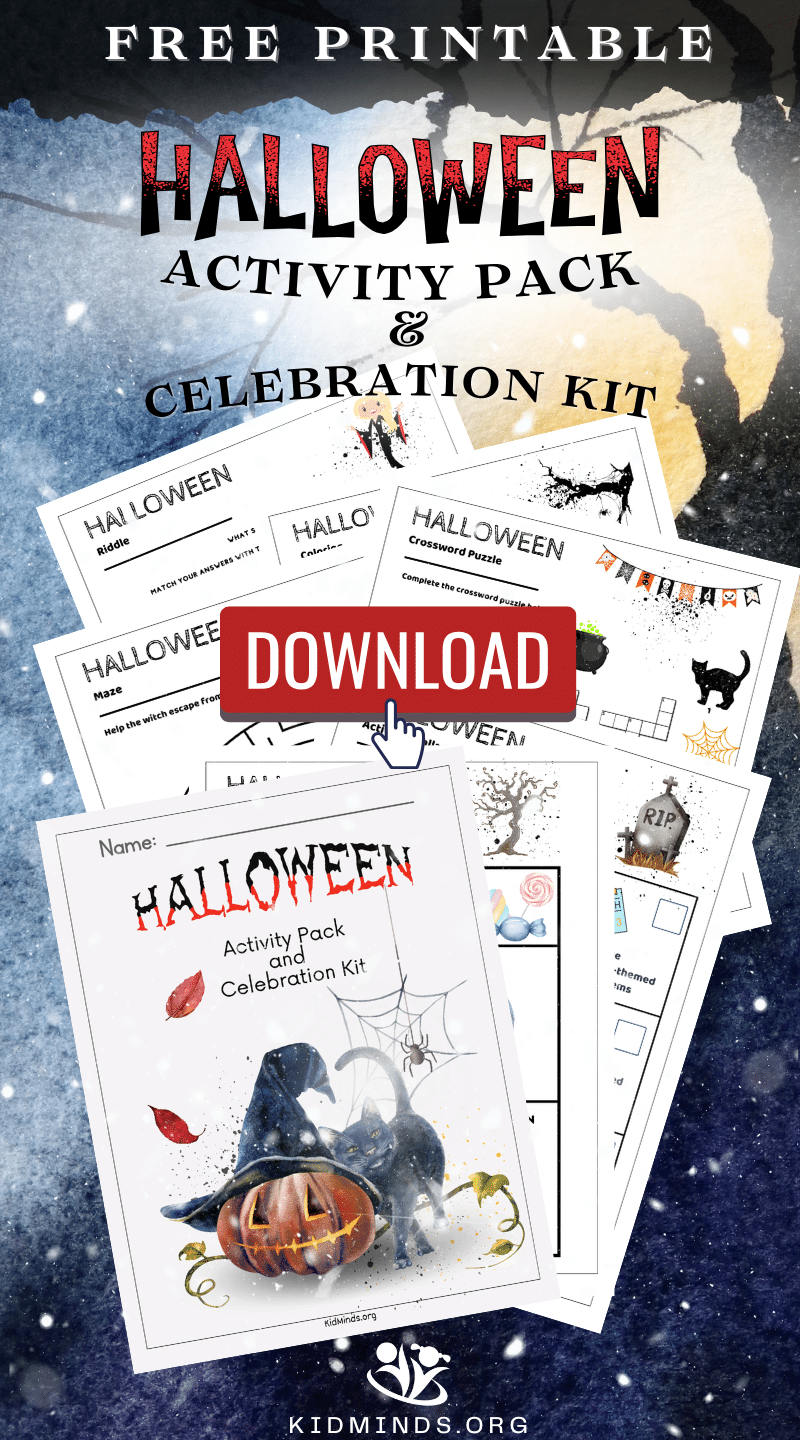 The Best Halloween Activity Pack for Kids (Free) | KidMinds