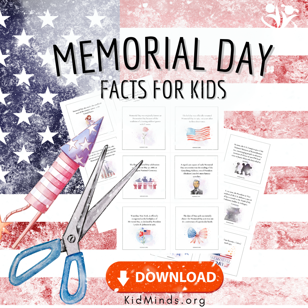 The Best Memorial Day Facts For Kids (FREE) | KidMinds