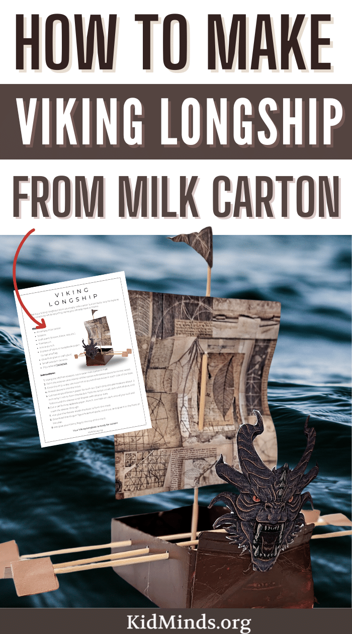 How to Make a Viking Longship Craft (Free PDF) | KidMinds