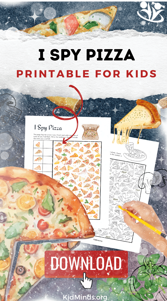 The Best I Spy Pizza Pages for Kids (Free PDF) | KidMinds
